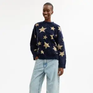 COACH Star Crewneck Sweater