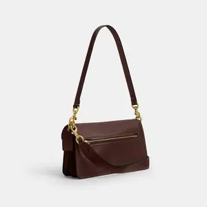 COACH Tabby Shoulder Bag 26 In Natural Grain Leather With Signature Hardware - Brass/maple