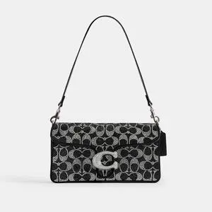 COACH Tabby Shoulder Bag 26 With Signature Beading