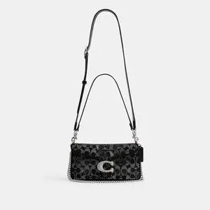 COACH Tabby Shoulder Bag 26 With Signature Beading