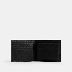 COACH Disney X 3-in-1 Wallet In Regenerative Leather With Mickey Mouse