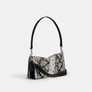 COACH Tabby Shoulder Bag 26 With Beaded Snake
