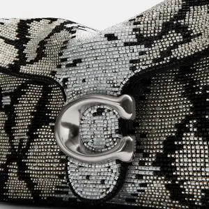 COACH Tabby Shoulder Bag 26 With Beaded Snake
