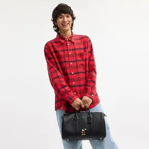 COACH Disney X Compass Bag 35 With Mickey Mouse