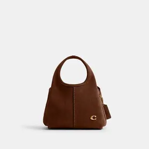 COACH Lana Shoulder Bag 19 - Brass/warm Brown