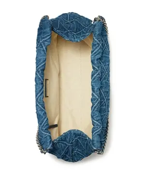 Tory Burch Fleming Hobo Bag - Denim