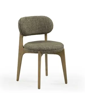 TOV FURNITURE Carnation Performance Fabric Dining Chair - Forest Green