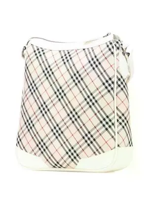 Burberry Nova Check Canvas Crossbody Bag