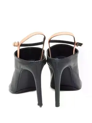 Balenciaga Leather Stiletto Sandals