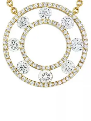 LB EXCLUSIVE 18k Yellow 3.5 Ct. Diamond Pendant Necklace