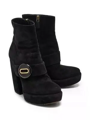 Prada 110mm Logo-appliqué Boots
