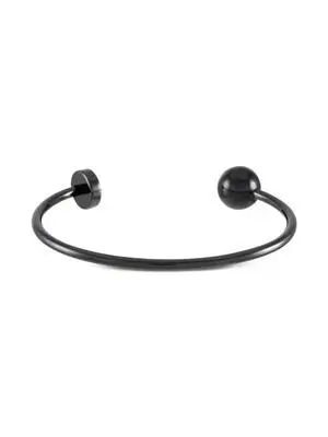 Calvin Klein Open Bangle Bracelet - Black