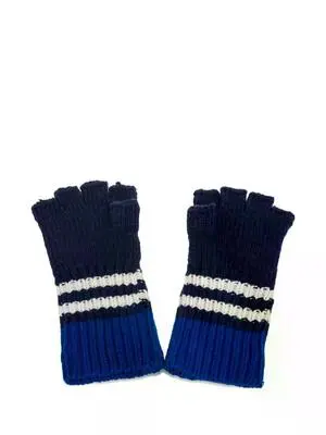 Burberry Cashmere Striped Gloves