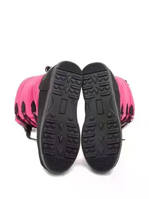 Dolce & Gabbana Lace-up Nylon Boots