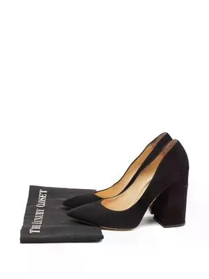 CHARLOTTE OLYMPIA 110mm Leather Heeled Pumps