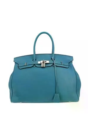 Hermès Birkin 35 Handbag - Blue