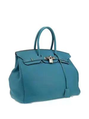 Hermès Birkin 35 Handbag - Blue