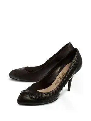 FERRAGAMO 90mm Bow-embellished Pumps
