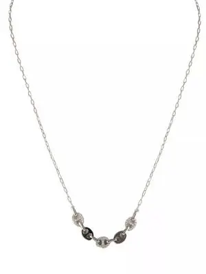 LB EXCLUSIVE 14k White Gold Diamond Necklace - Silver