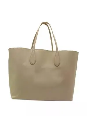 Rochas Leather Tote Bag