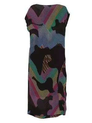 VIVIENNE WESTWOOD 2017-2018 Geometric-pattern Wrap Dress