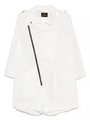 VIVIENNE WESTWOOD Contrast-trim Playsuit - White