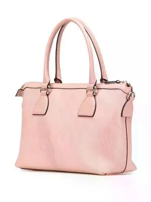 Gucci 2000-2015 Dollar Calfskin Gg Charm Satchel