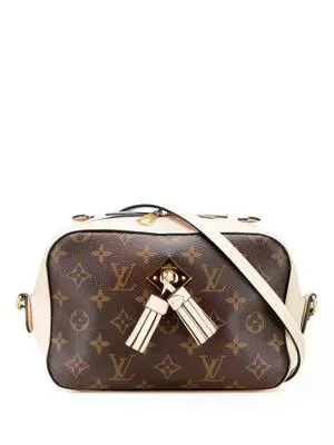 LOUIS VUITTON 2018 Monogram Saintonge Crossbody Bag - Brown