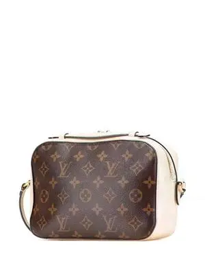 LOUIS VUITTON 2018 Monogram Saintonge Crossbody Bag - Brown