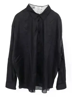 Hermès Layered Cotton-silk Shirt
