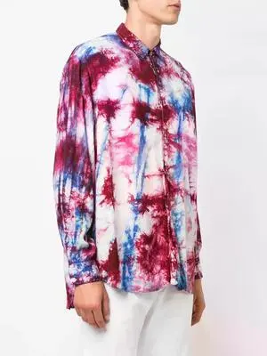 Comme Des Garçons 2000s Tie-dye Shirt