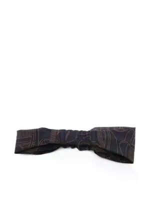 Hermès Abstract-print Headband