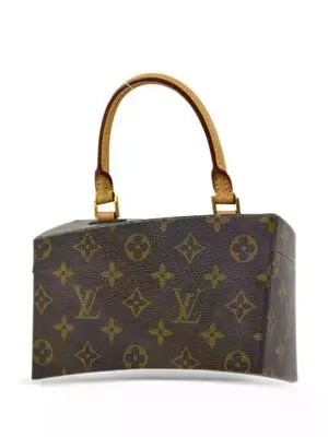 LOUIS VUITTON X Frank Gehry 2014 Twisted Box Handbag - Brown