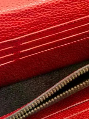 Carolina Herrera Pre-owned Leather Flap Wallet