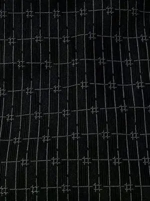 Dunhill Grid-pattern Silk Neck Tie