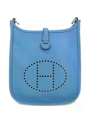 Hermès Mini Evelyne Shoulder Bag - Blue