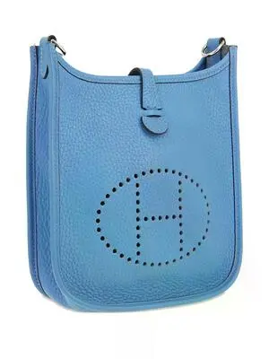 Hermès Mini Evelyne Shoulder Bag - Blue