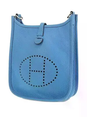 Hermès Mini Evelyne Shoulder Bag - Blue
