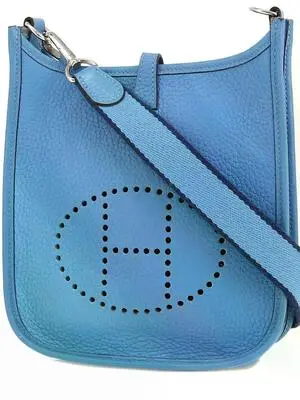 Hermès Mini Evelyne Shoulder Bag - Blue