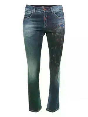 Roberto Cavalli Logo Jeans For Women
