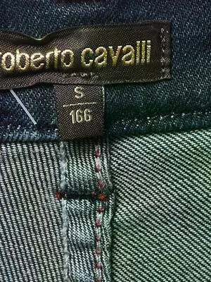 Roberto Cavalli Vintage Distressed Straight-leg Jeans