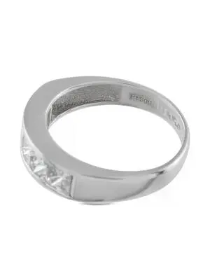 LB EXCLUSIVE Platinum Diamond Band Ring