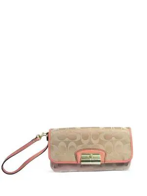 COACH VINTAGE Monogram-print Clutch Bag