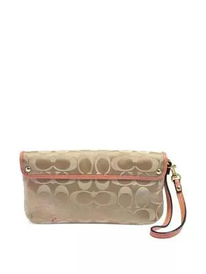 COACH VINTAGE Monogram-print Clutch Bag