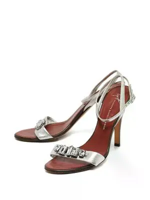 GIUSEPPE ZANOTTI Crystal-embellished Sandals
