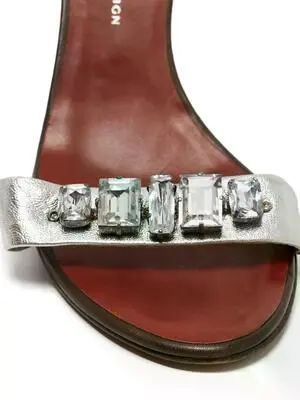 GIUSEPPE ZANOTTI Crystal-embellished Sandals