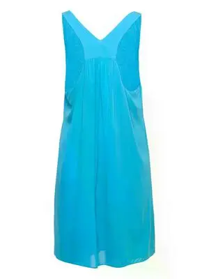 Alice + Olivia Sleeveless Silk Dress