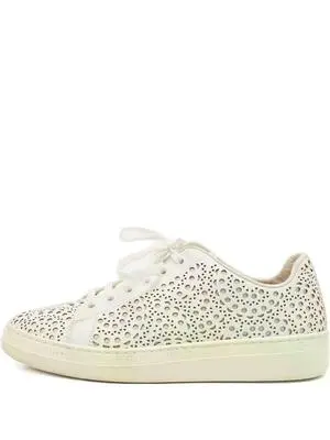 Alaïa Laser-cut Low-top Sneakers