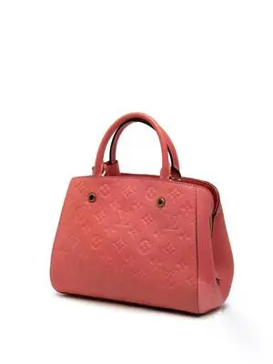 LOUIS VUITTON 2016 Monogram Empreinte Montaigne Bb Satchel