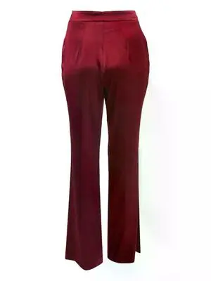 Oscar De La Renta Satin Trousers